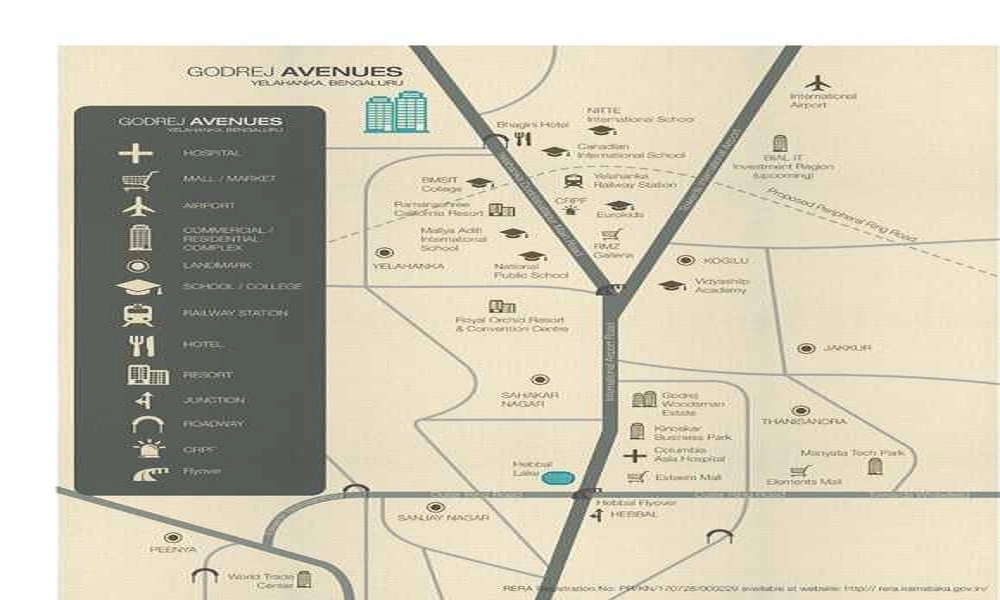 Godrej Avenues | Yelahanka | Price | Master Plan, Floor Plan